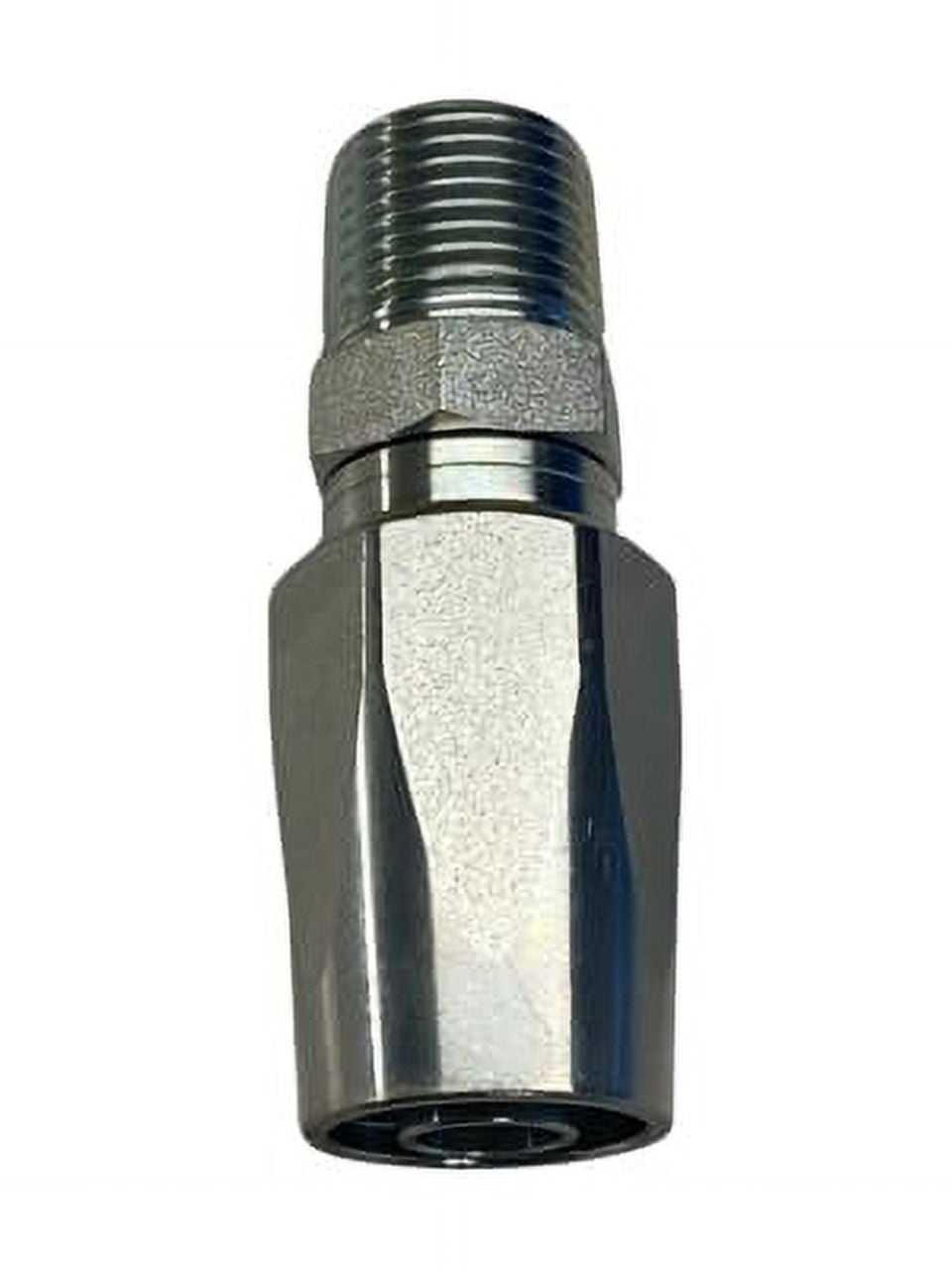 1/2" Hose X 1/2" Male NPT Reusable Hose Fitting - Walmart.com