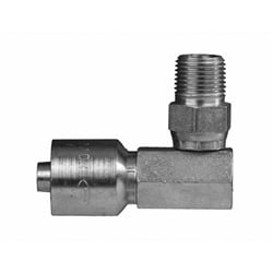 1/2" Hose X 1/2 Male Pipe Swivel 90 Degree NPTF Hydraulic Fitting ...