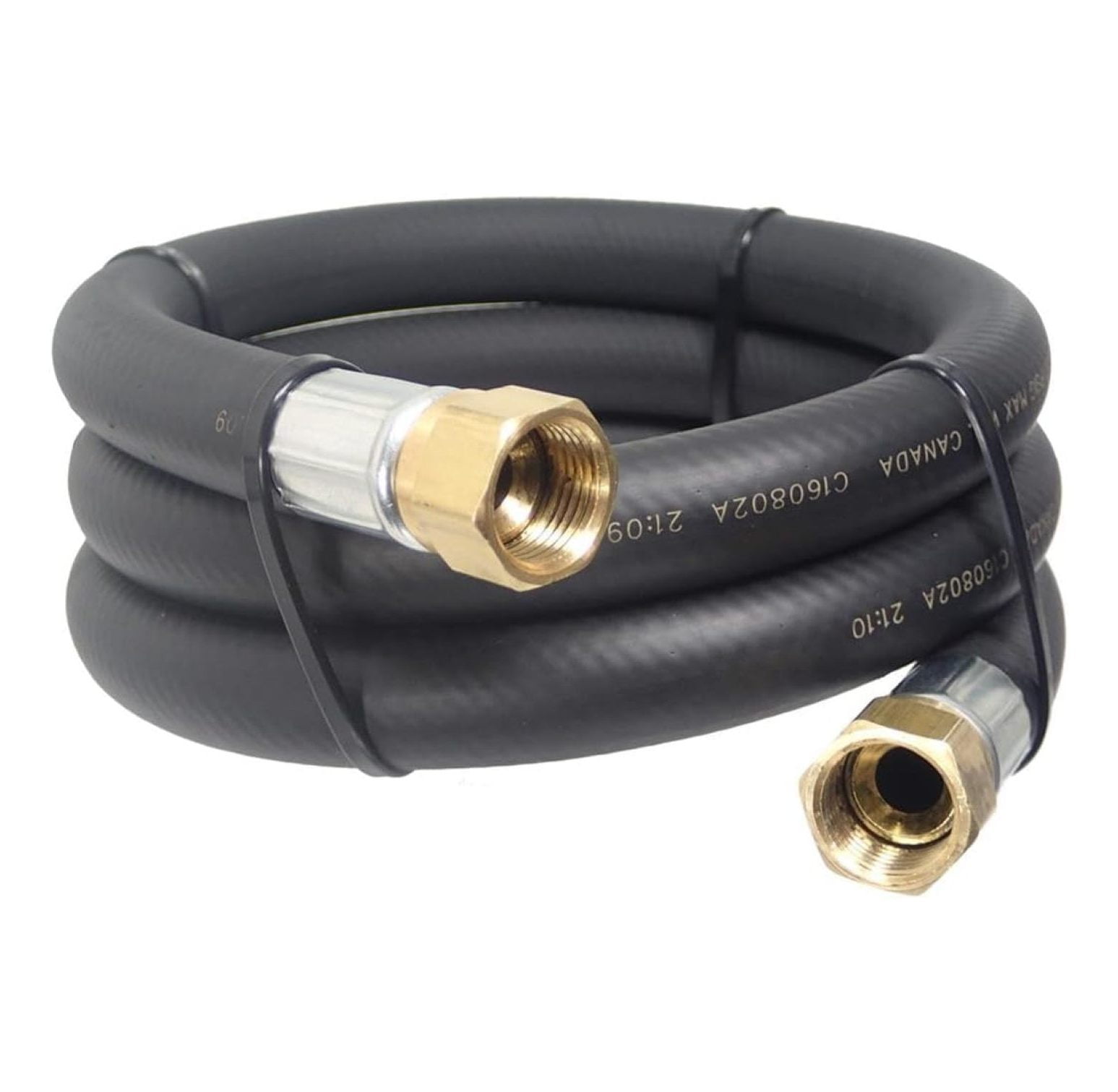 1/2" ID High Pressure Propane Hose Assembly (20 Feet) - Walmart.com