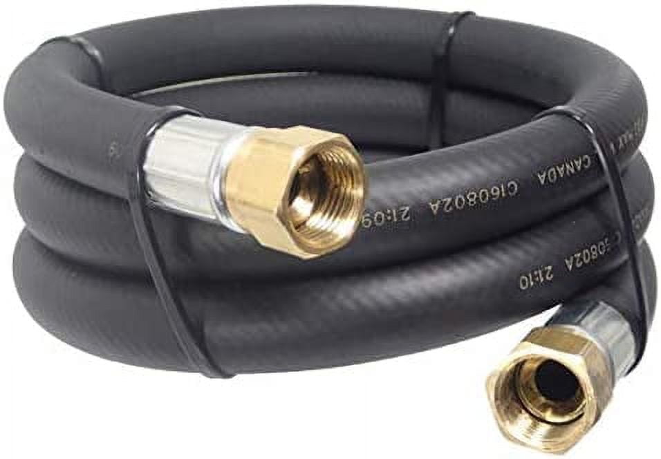 1/2" ID High Pressure Propane Hose Assembly (5 Feet) - Walmart.com