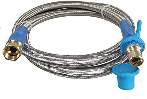 1/2" ID Stainless Steel Overbraid Natural Gas BBQ Grill Gas Connector ...