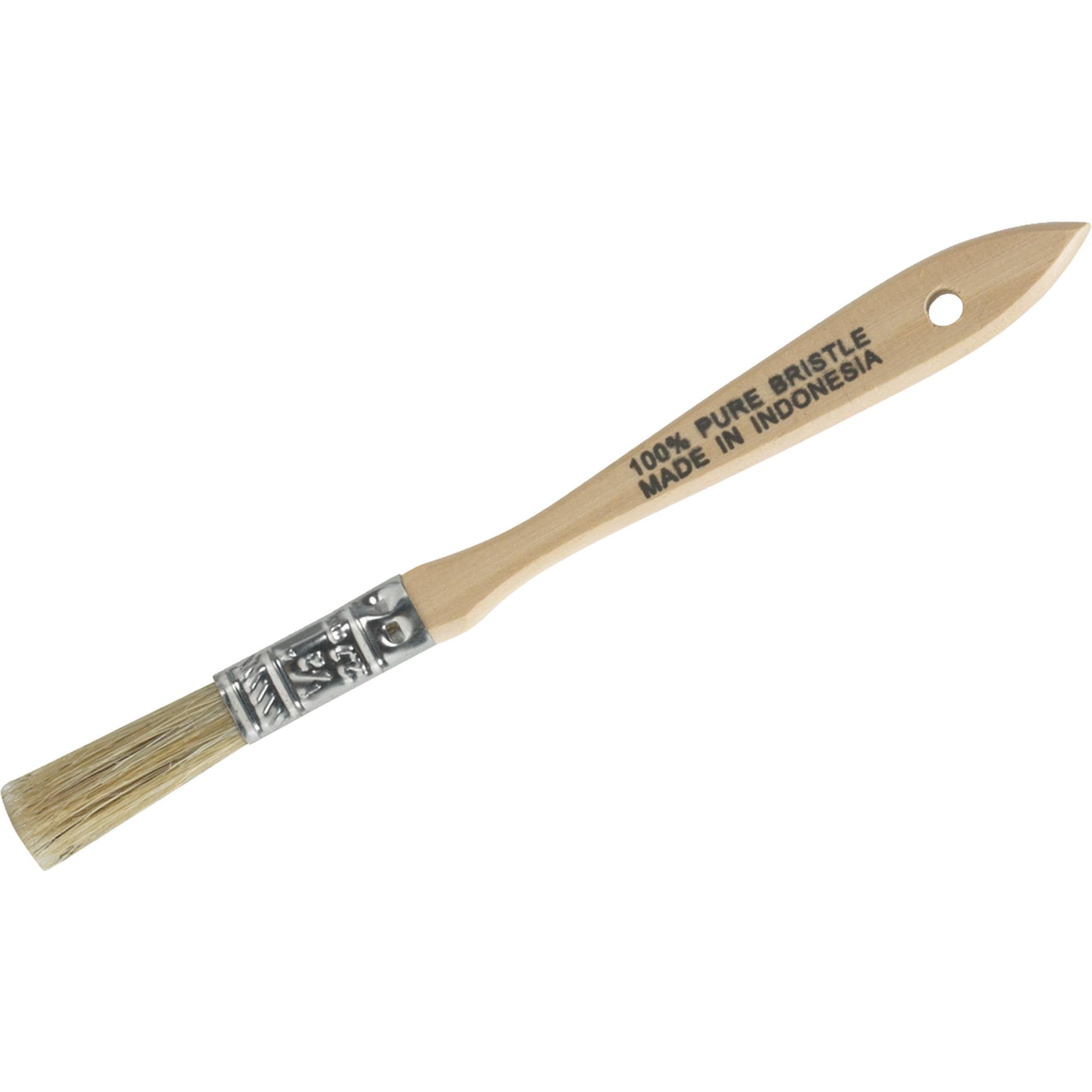 1/2 In. Flat Chip Natural Bristle Paint Brush CB-05 - Walmart.com
