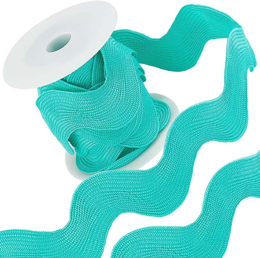 1.2 Inch 5 Yards Rick Rack Trim RIC Rac Sewing Rickrack Lace Wave ...