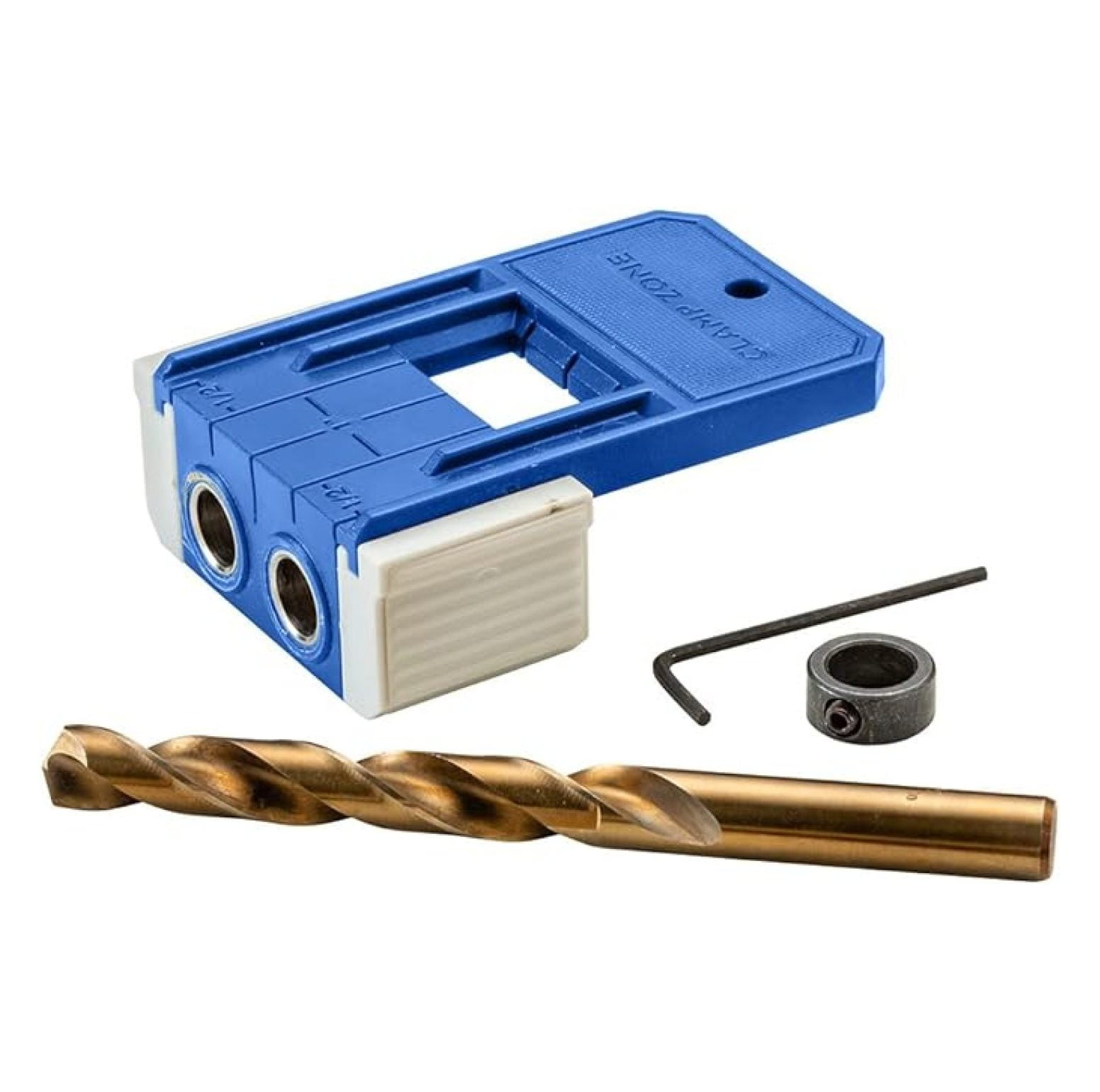 1/2 Inch Doweling Jig Kit with Drill Bit & Stop Collar - Woodworking Joinery Tool for Accurate ...