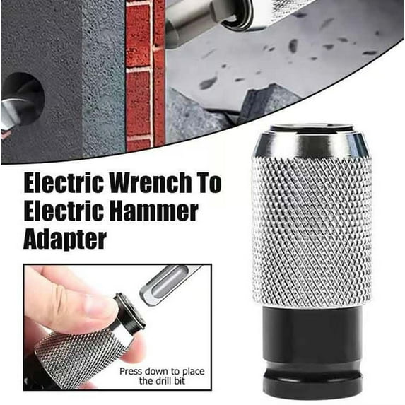 1/2 Inch Drill Wrench Adapter | High Carbon Steel Conversion Head for ...
