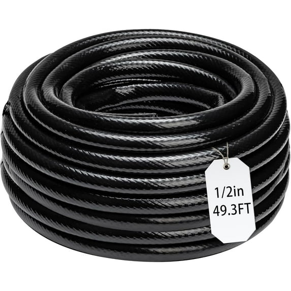 1/2 Inch Drip Irrigation Tubing-49.2Ft/15M Main Tubing Hose for Garden ...