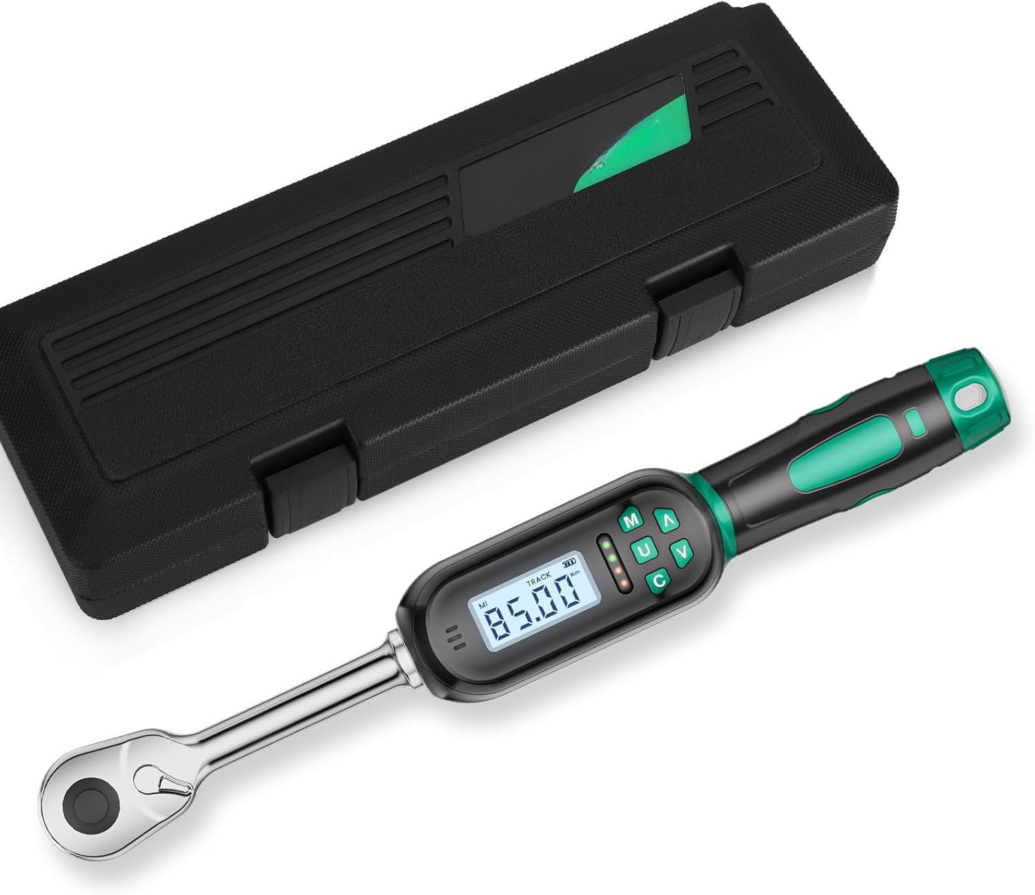 1/2 Inch Drive Digital TorqueWrench, 5.02-99.57Ft.lb/6.8-135N.m, Torque ...
