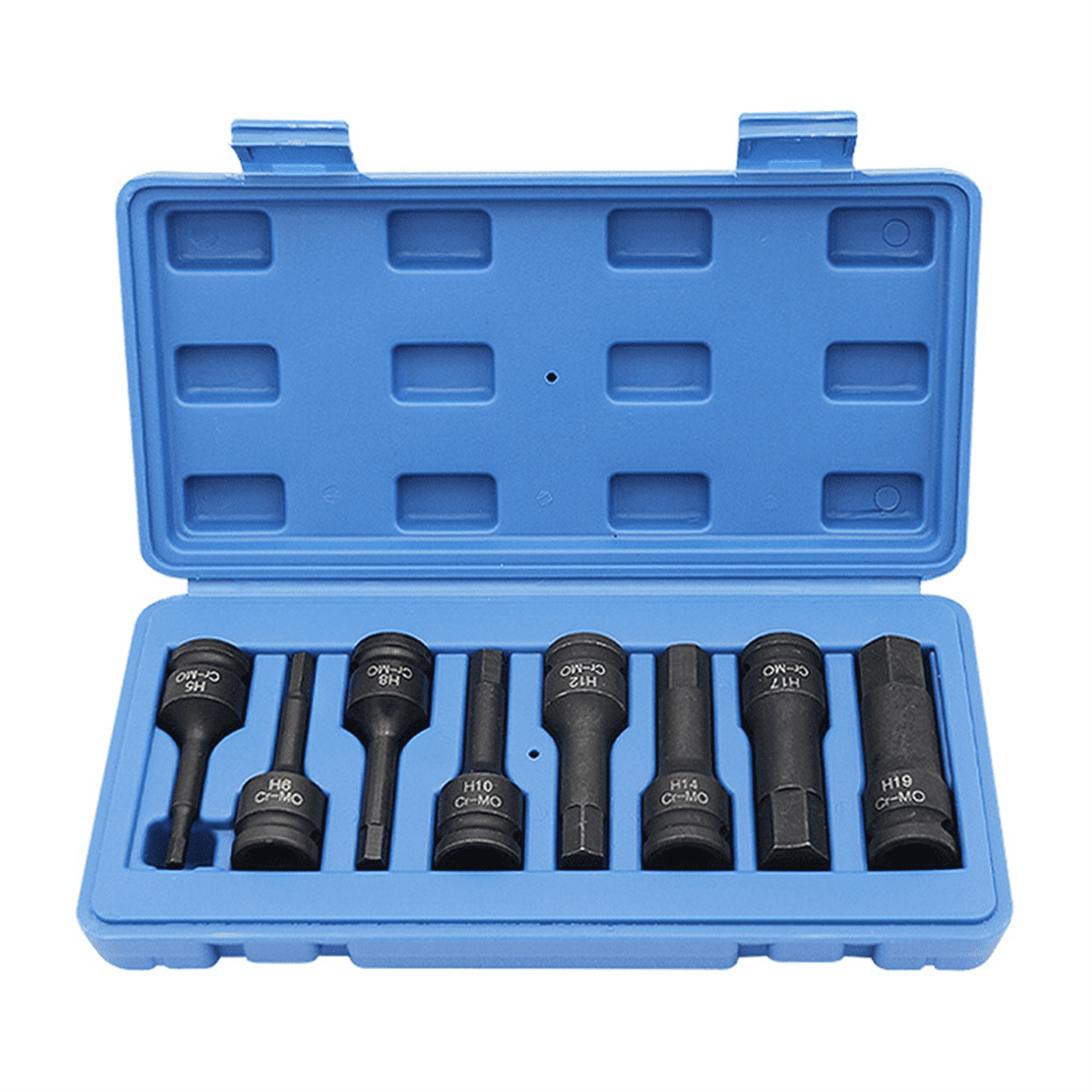 1/2 Inch Drive Master Impact Hex Bit Set, Hex Driver,1/2 Inch Drive Hex ...