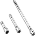 1/2 Inch Drive Socket Extension Bar Set-Includes 3", 5", 10" Chrome ...