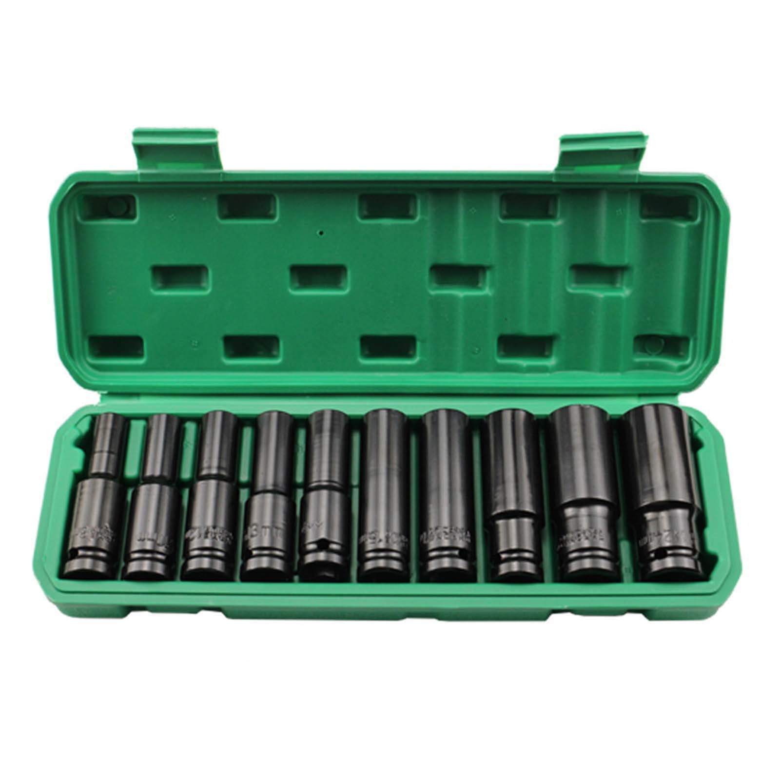 1/2 Inch Drive Socket Set With Extended Sockets, Auto Repair Kit And ...