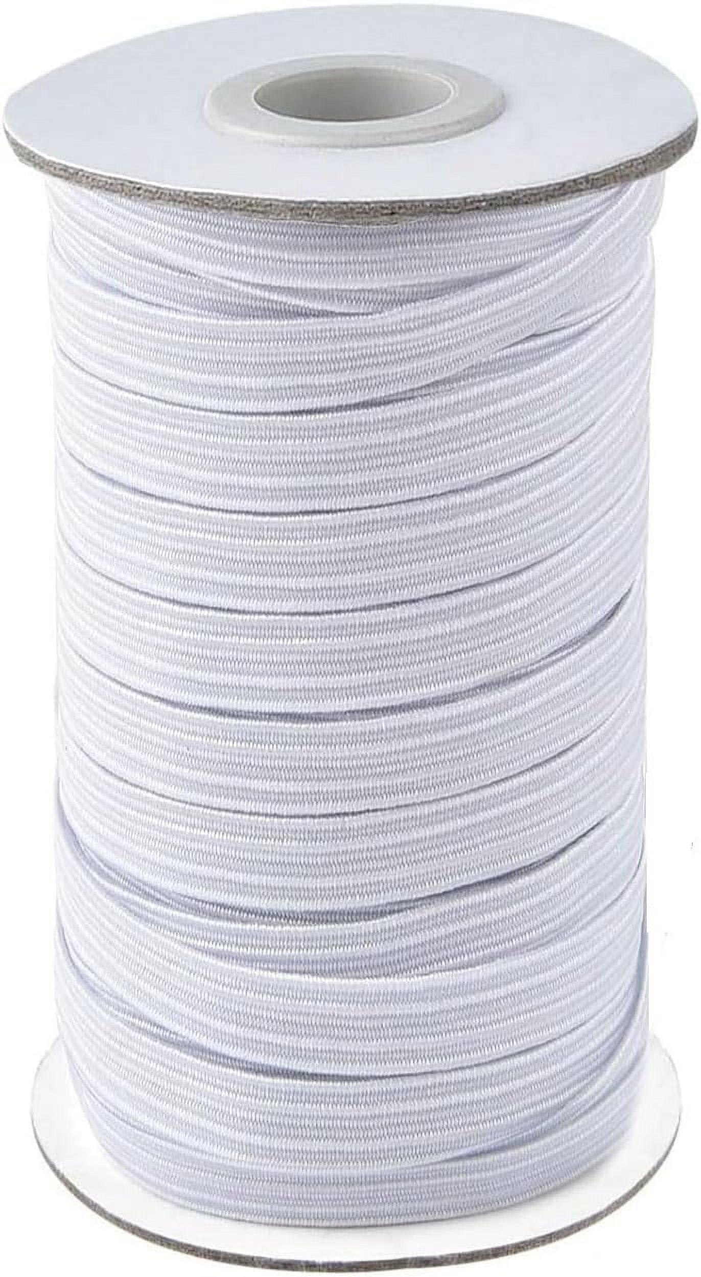 1/2 Inch Elastic Bands for Sewing, 50 Yards Length Flat Stretch Elastic ...