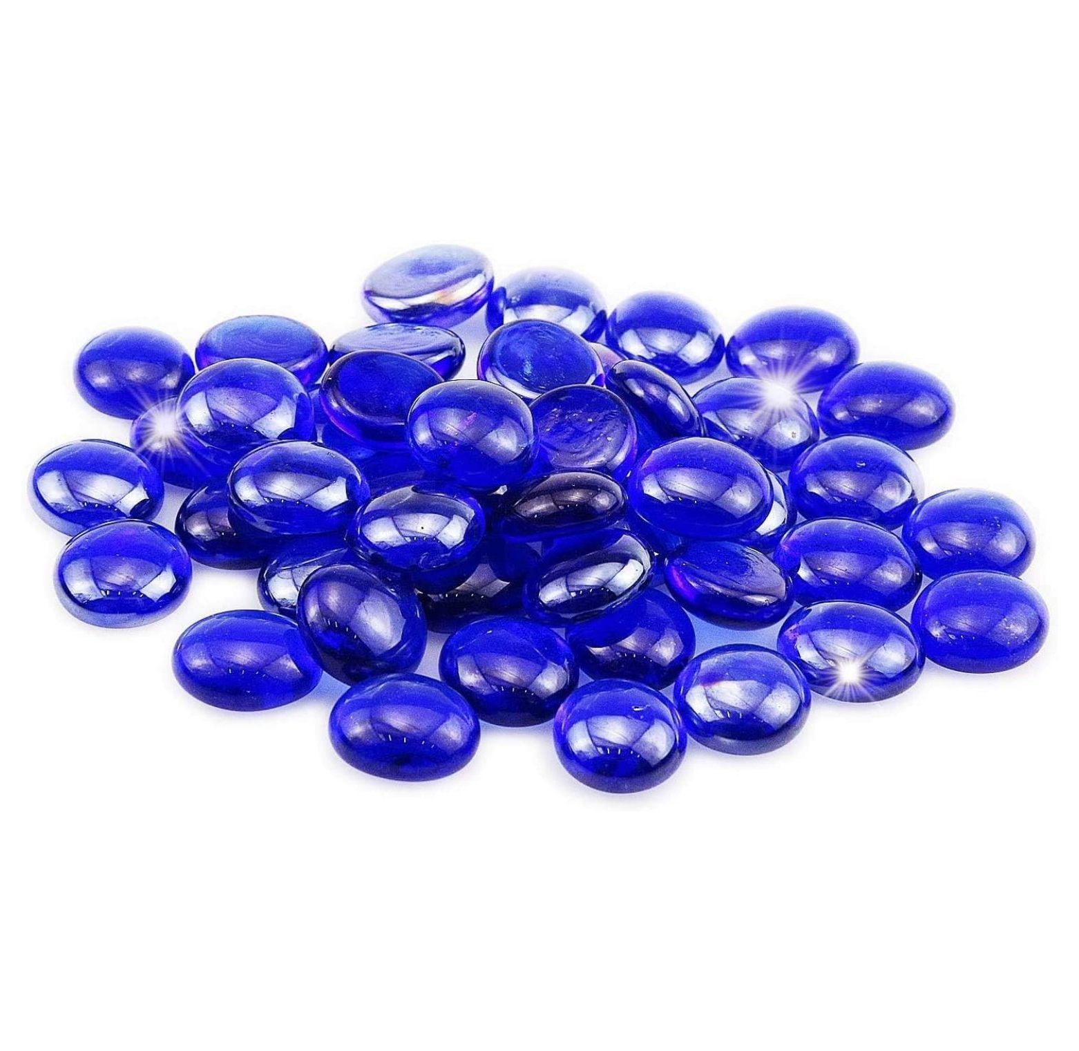 1/2 Inch Fire Glass for , 10 Pounds Reflective Fire Glass Fire Beads ...