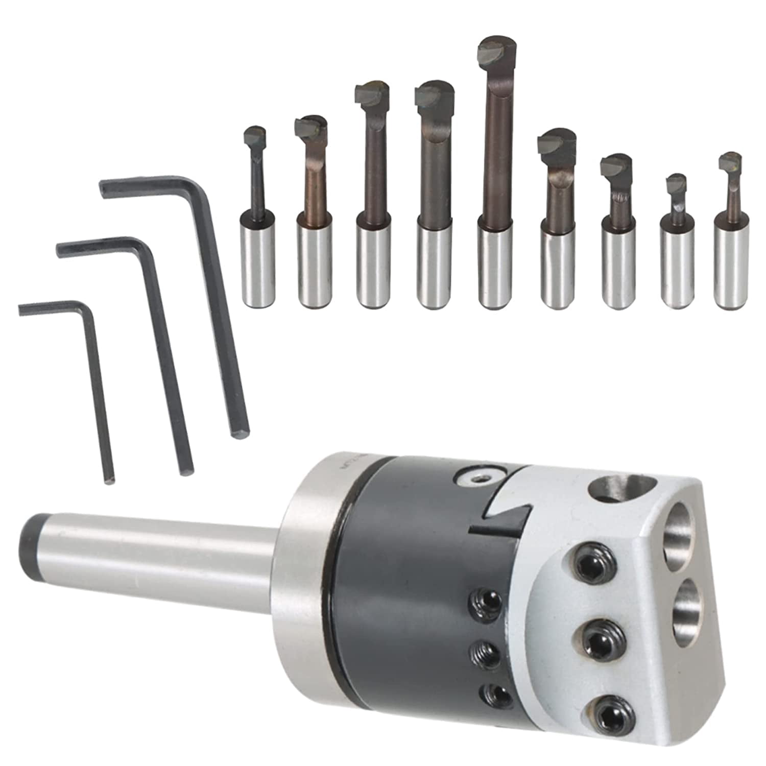1/2 Inch Handle Boring Bar 2 Inch MT2 Handle Boring Head Carbide Boring ...