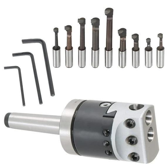 1/2 Inch Handle Boring Bar 2 Inch MT2 Handle Boring Head Carbide Boring ...