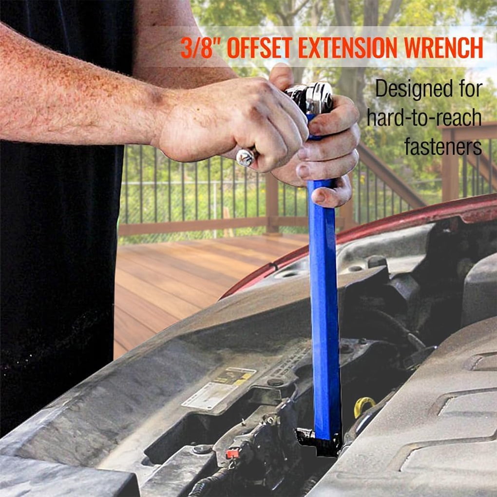 1/2 Inch Offset Extension Wrench Set - Impact Ready Extended Reach ...