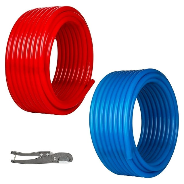 1/2 Inch PEX-A Pipe, 2 x 300FT Pex A Tubing for Hot/Cold Water Plumbing ...