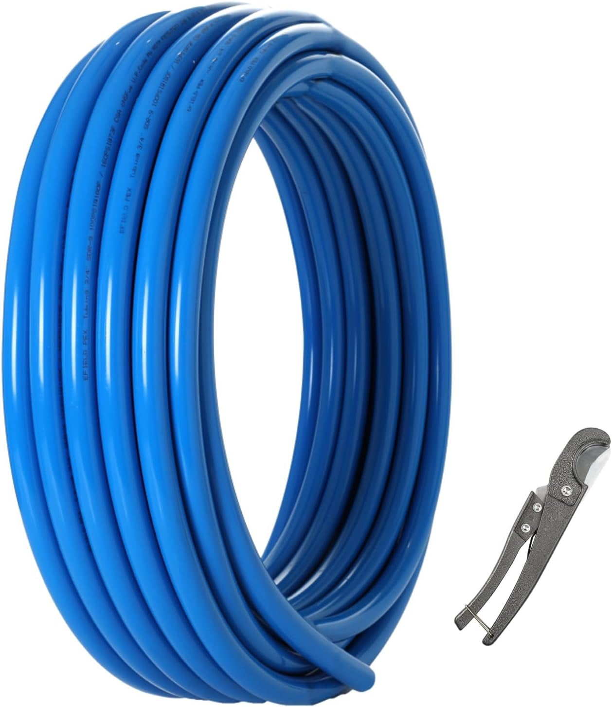 1/2 Inch PEX-B Pipe/Tubing, 1 Blue Roll x 200 Feet Length PEX Tubing ...