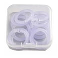 1/2 Inch Plastic Binder Rings, Index Card Rings Binder Clip Rings, 20Pc ...
