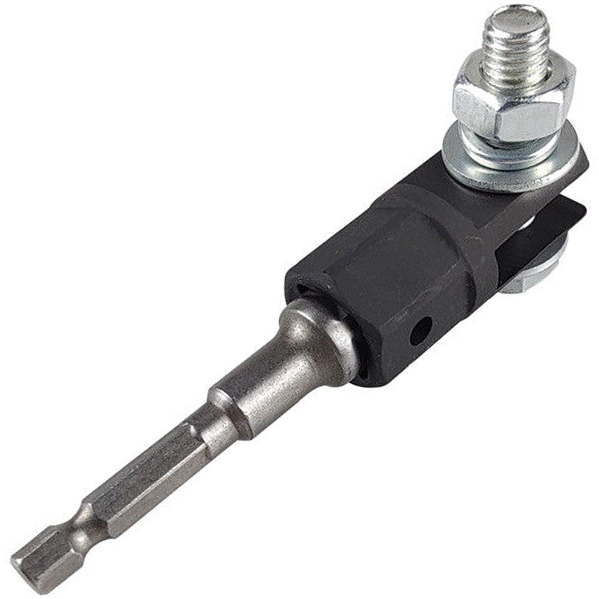 1/2 Inch Scissor Jack Adapter and Socket Adapter for Most Jacks Chrome ...