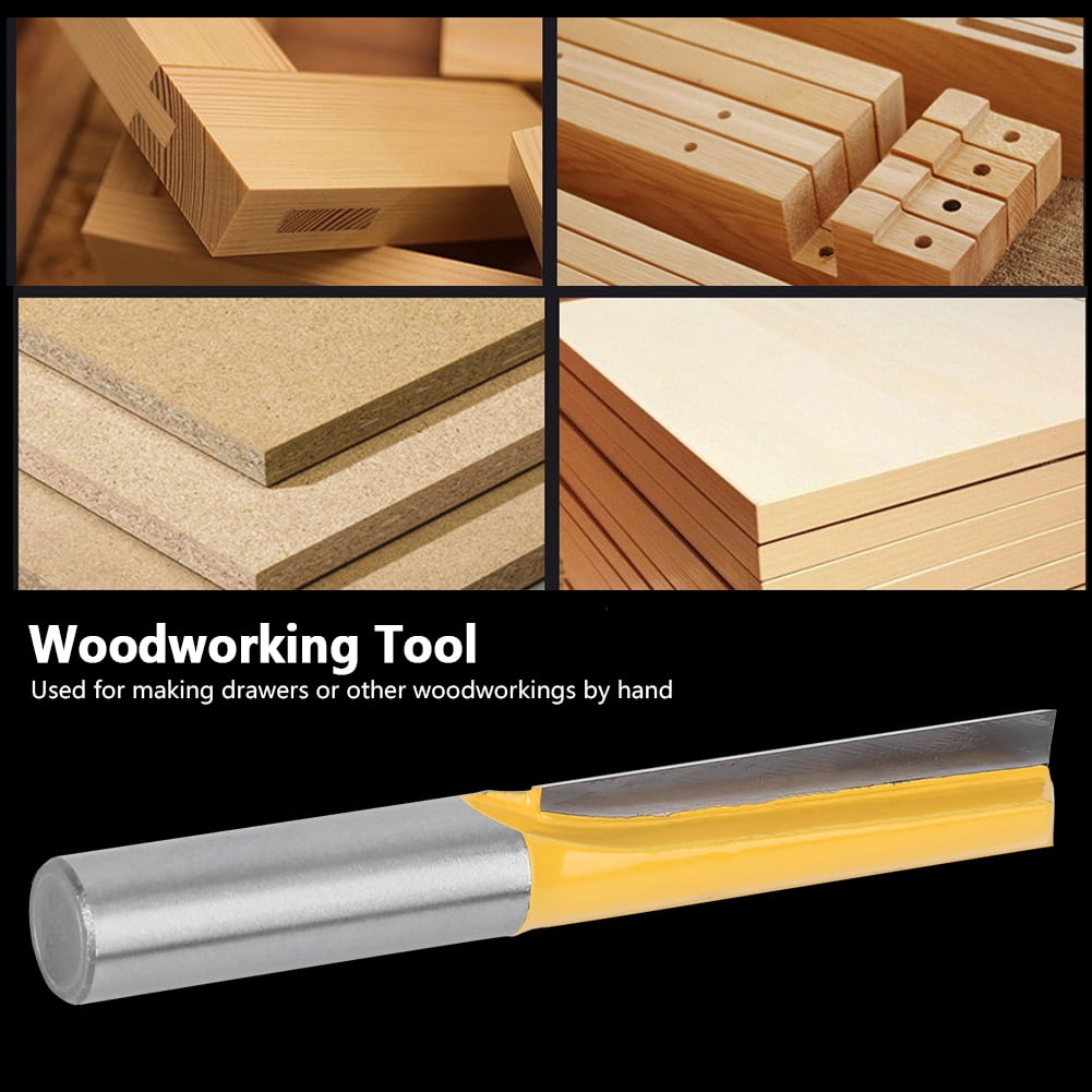 1/2 Inch Shank Straight Router Bit 2 Inch Cutting Diameter Hard Alloy ...