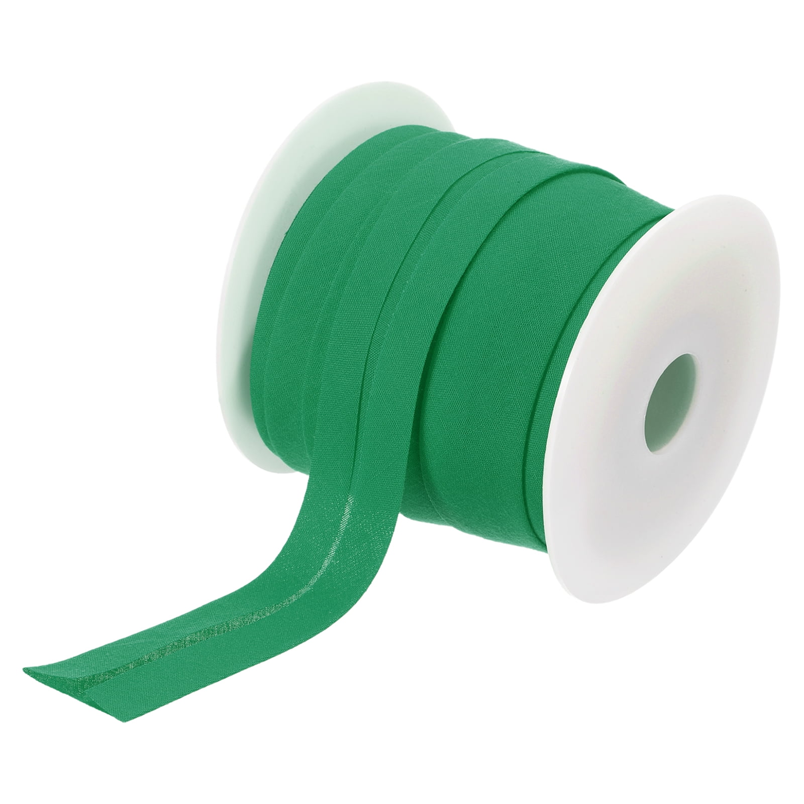 Uxcell 0.98" Single Fold Bias Tape Polyester Roll for Sewing Cyan 25 ...