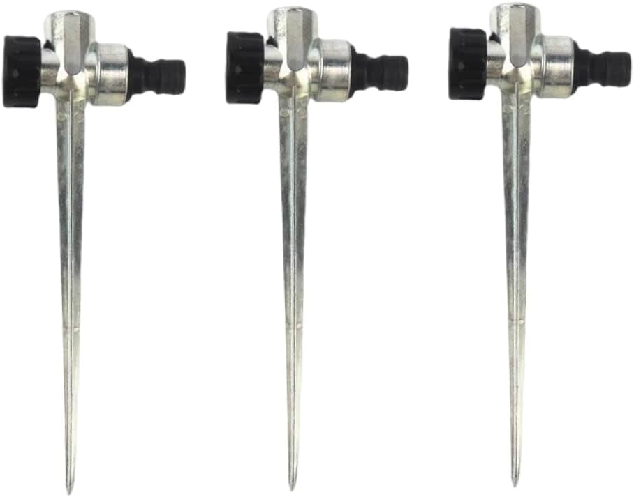 1/2 Inch Sprinkler Spike Base Zinc Pipe Thread Watering Sprinklers,3Pcs ...