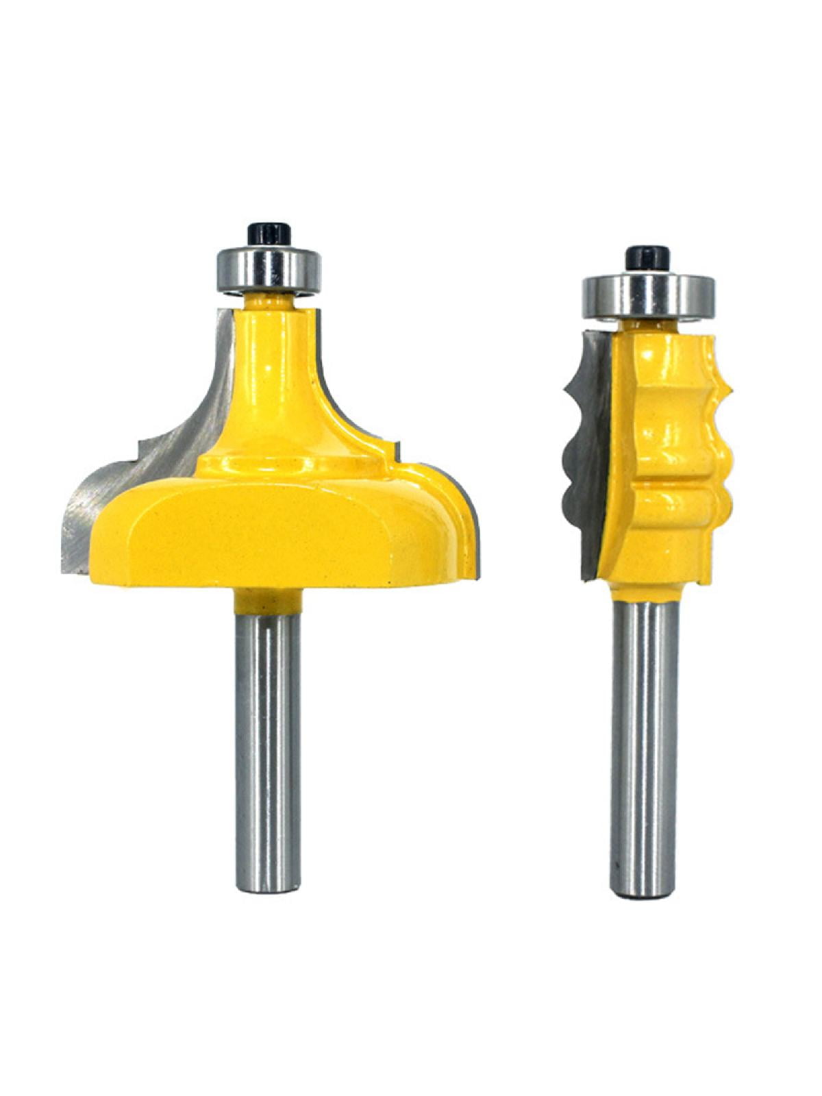 1/2 Inch Straight Router Bits Mill Milling Cutter Edged Cutting ...