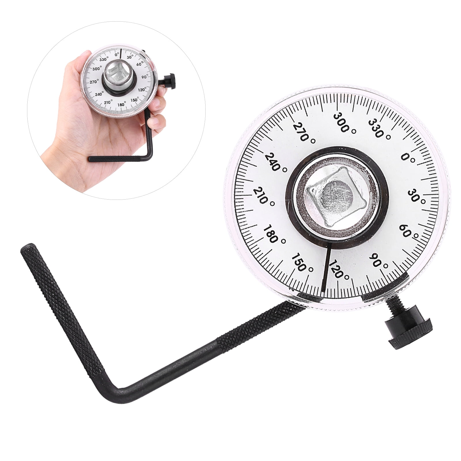 1/2 Inch Torsion Angle Gauge, 360 Degree Angle Drive Angle Torsion ...