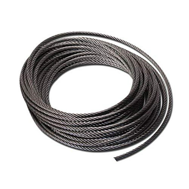 1/2 Inch Wire Rope 6 x 19 Construction Bulk 50 ft, 75 ft, 100 ft, 150 ...