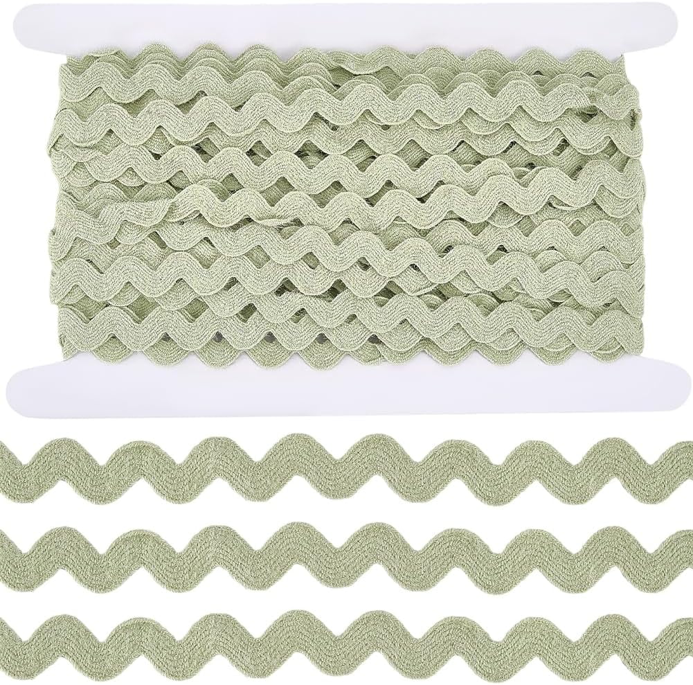 1/2 Inch Wool Yarn Rick Rack Trim for Sewing 15 Yards RIC Rac Rickrack ...