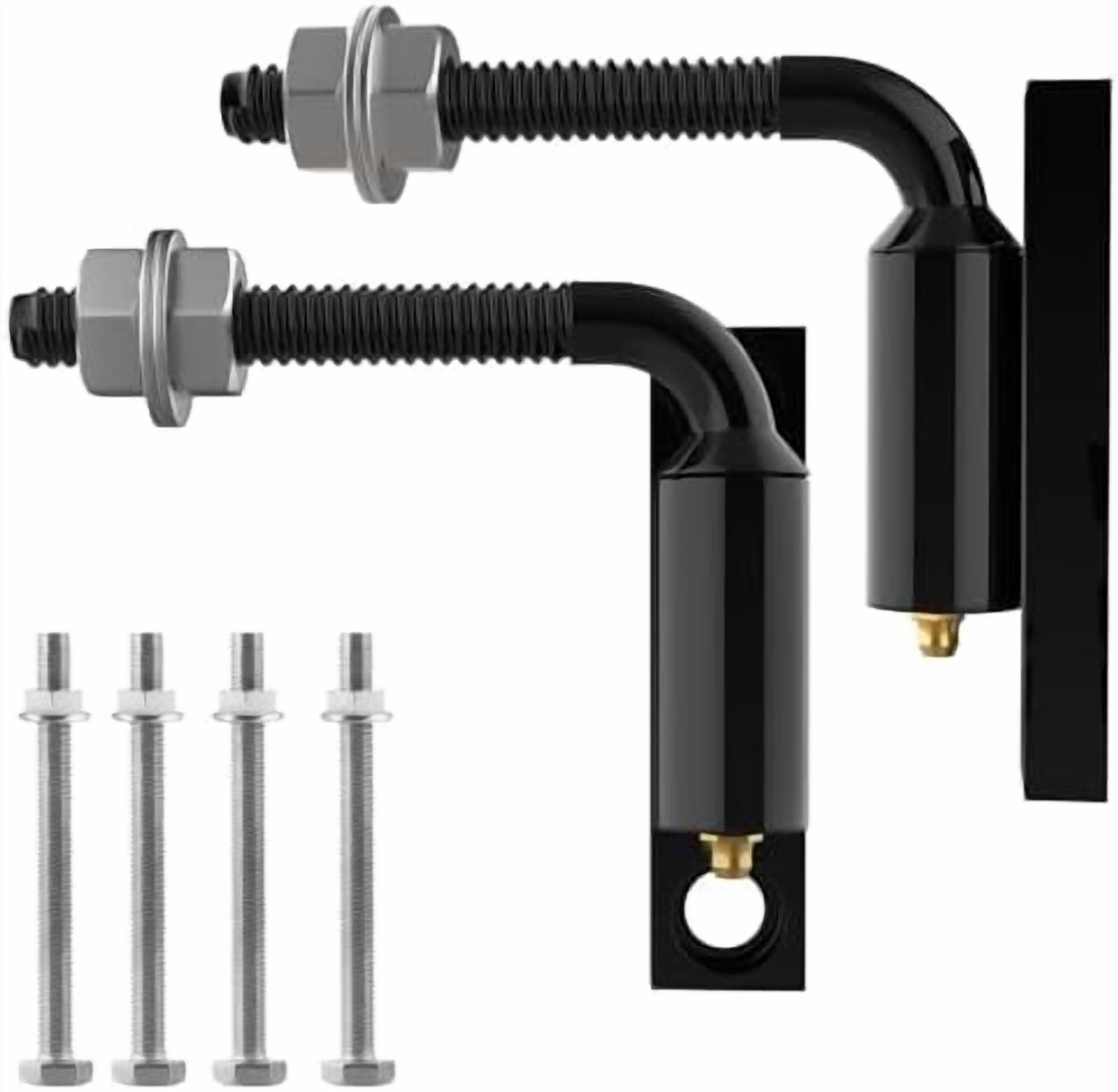 1/2" J-Bolt Hinges, Adjustable Barrel Hinges, Heavy Duty Gate Hinges ...