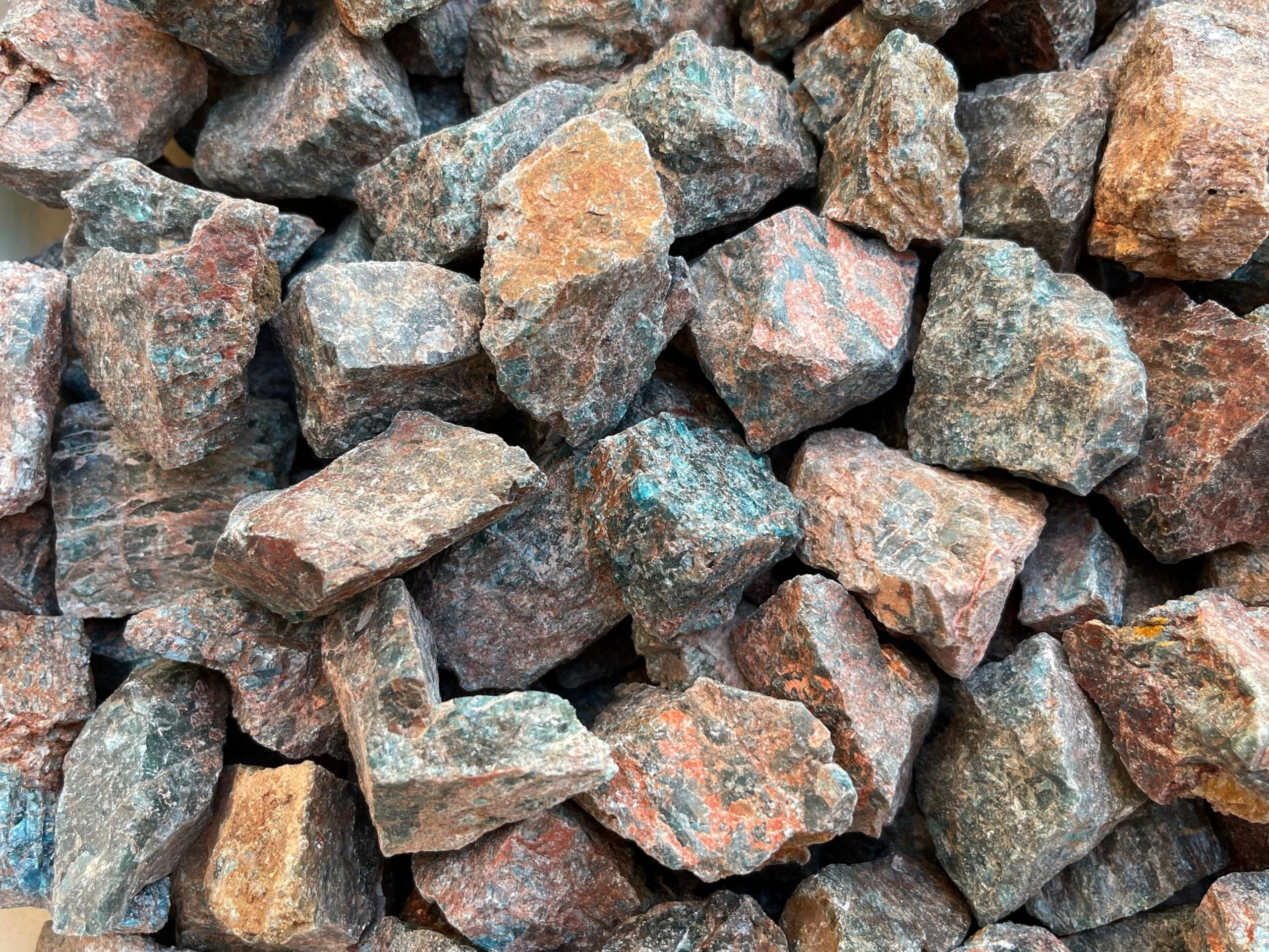 1/2 LB Raw Apatite Crystals, Natural Apatite Stone, Natural Rough ...