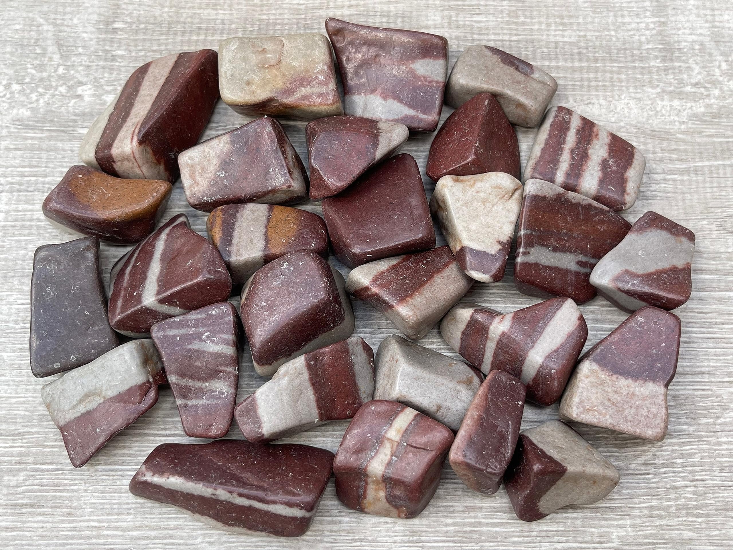1/2 LB Shiva Lingam Tumbled Stones, Polished Shiva Lingam Gemstone ...
