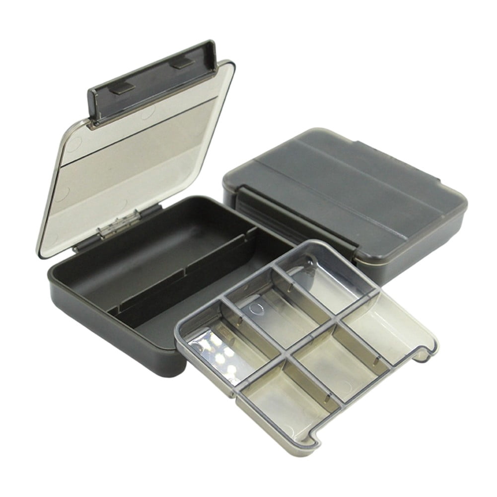 1/2 Layers Lure Case Tackle Box Fishing Hook Box Carp Box Separating ...
