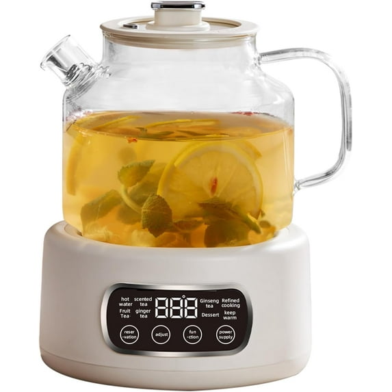 1.2-Litre Glass-Bodied Electric Kettle, Featuring Adjustable ...