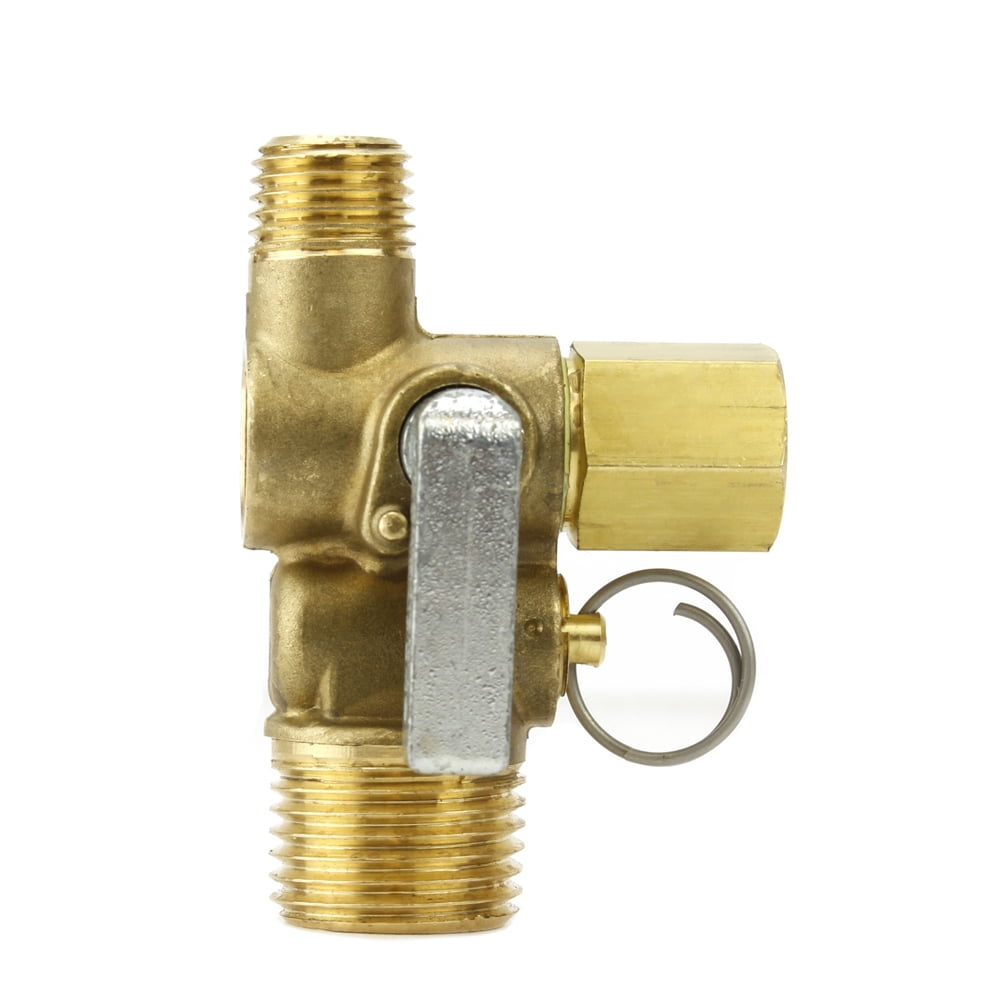 Air Pressure Safety 1/4" NPT Air Compressor Safety Valve (135 PSI Pop ...
