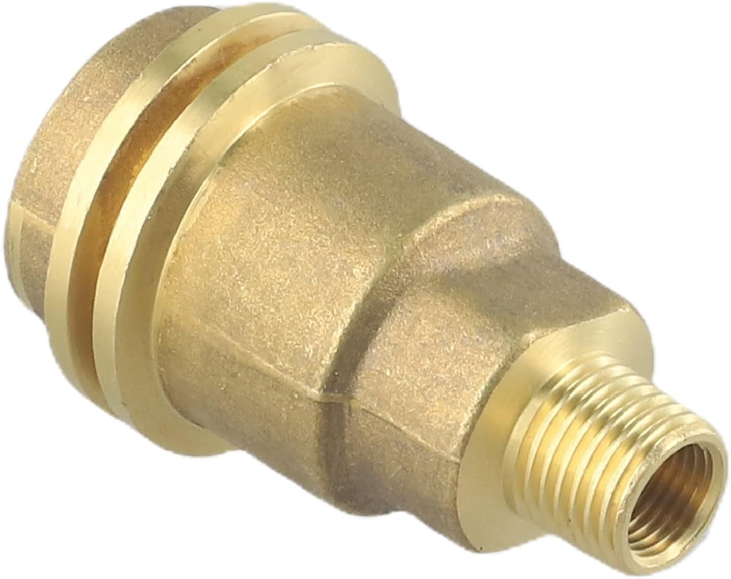1/2" Male Pipe Thread Propane Gas Connector Adapter Solid Brass for ...