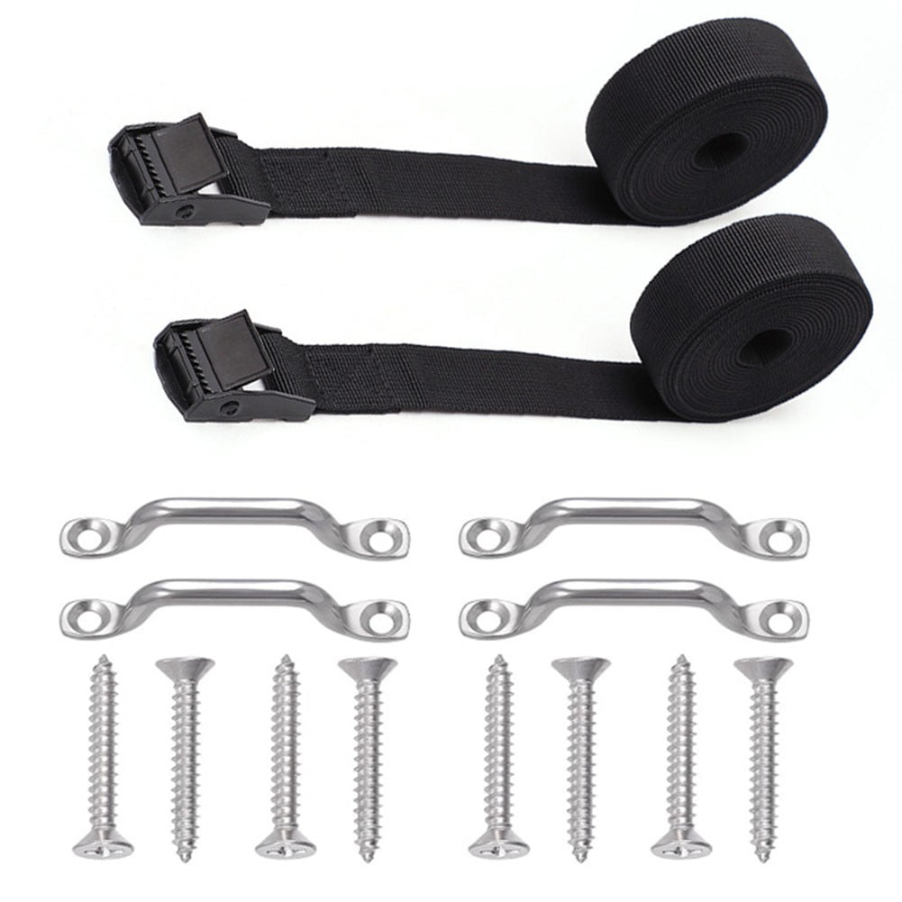 1.2 Meter Camping Cooler Tie Down Kit Heavy Duty Nylon Webbing Boat ...