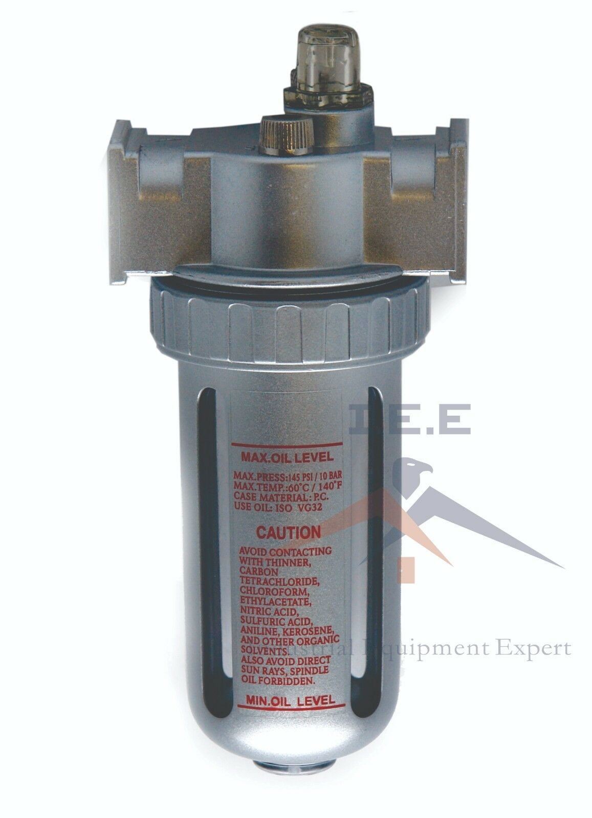 1/2" Mid Flow LUBRICATOR Air In Line OILER compressed air compressor ...