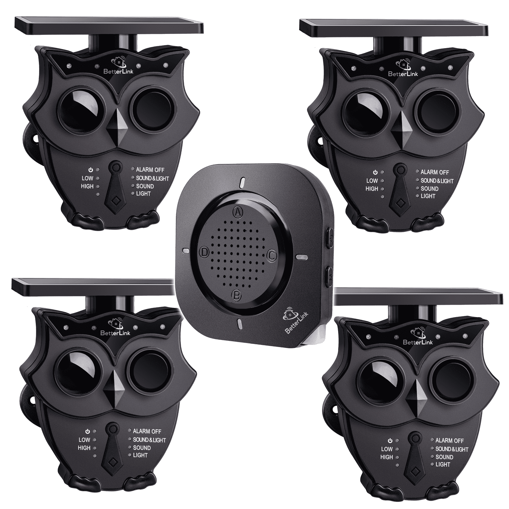 1/2 Mile Long Range Solar Wireless Driveway Alarm System IP65 ...
