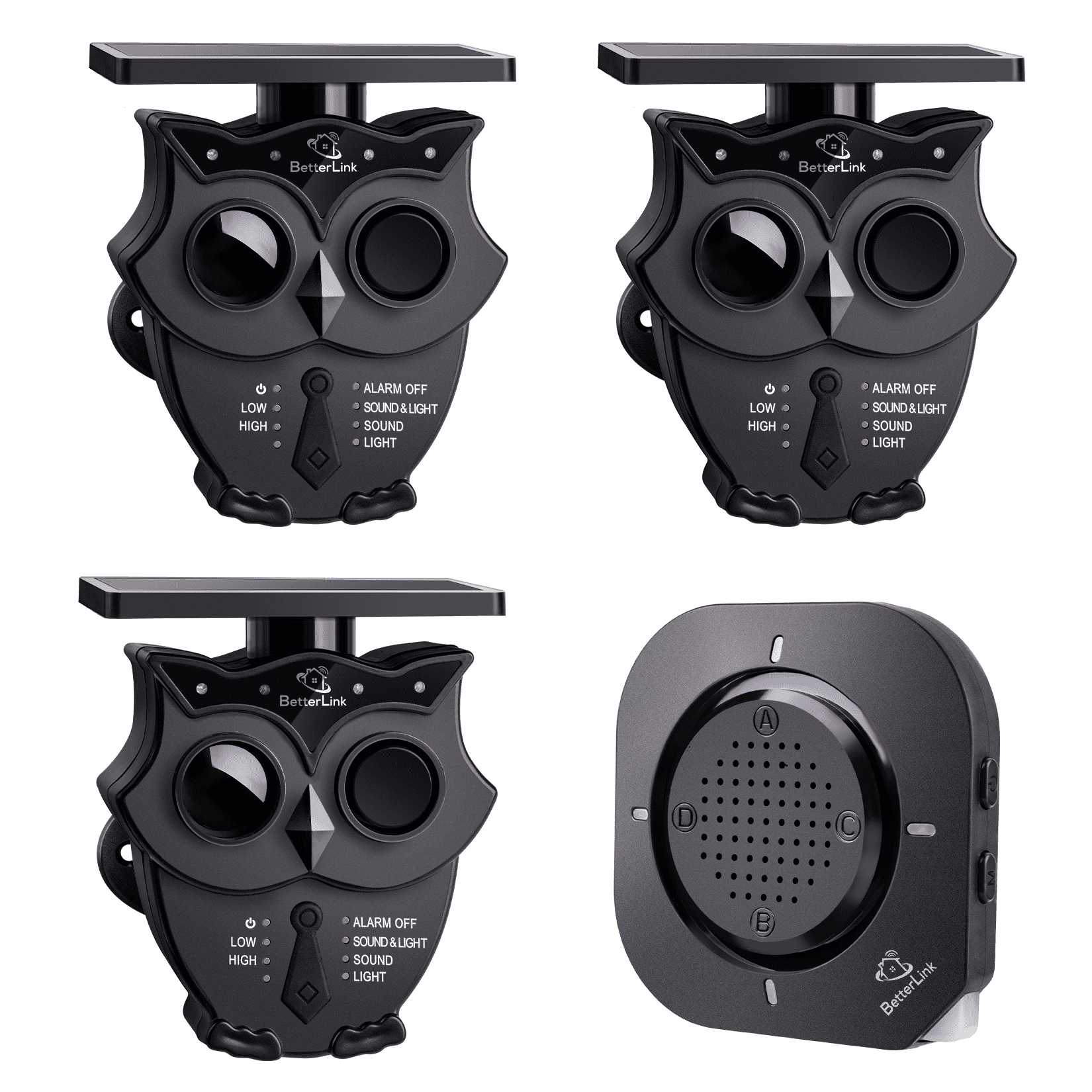 1/2 Mile Long Range Solar Wireless Driveway Alarm System IP65 ...