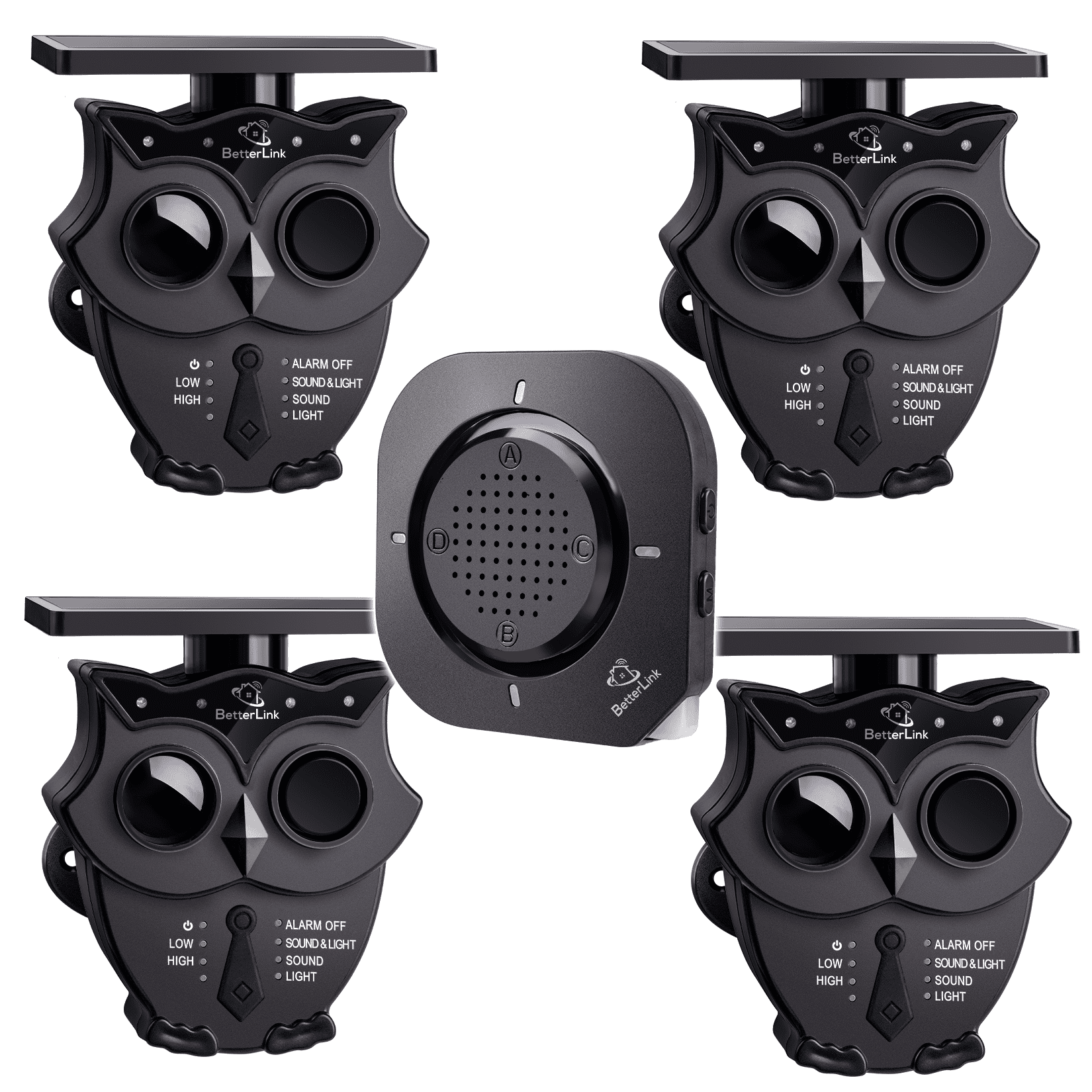 1/2 Mile Long Range Solar Wireless Driveway Alarm System IP65 ...