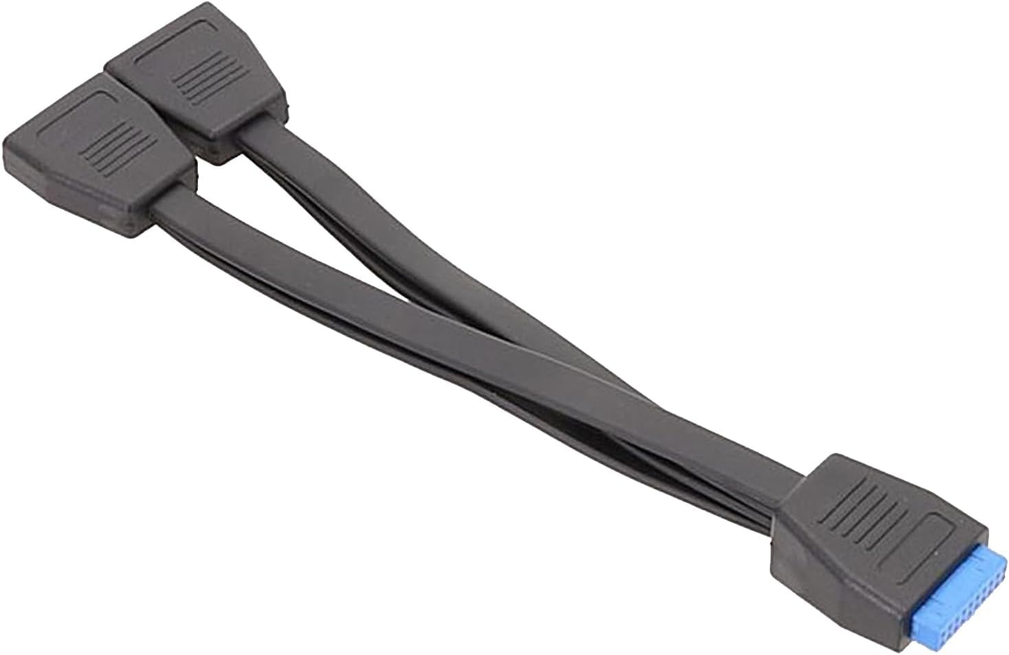 1 to 2 Motherboard USB 3.0 Header Splitter Cable 20cm 19Pin Internal ...