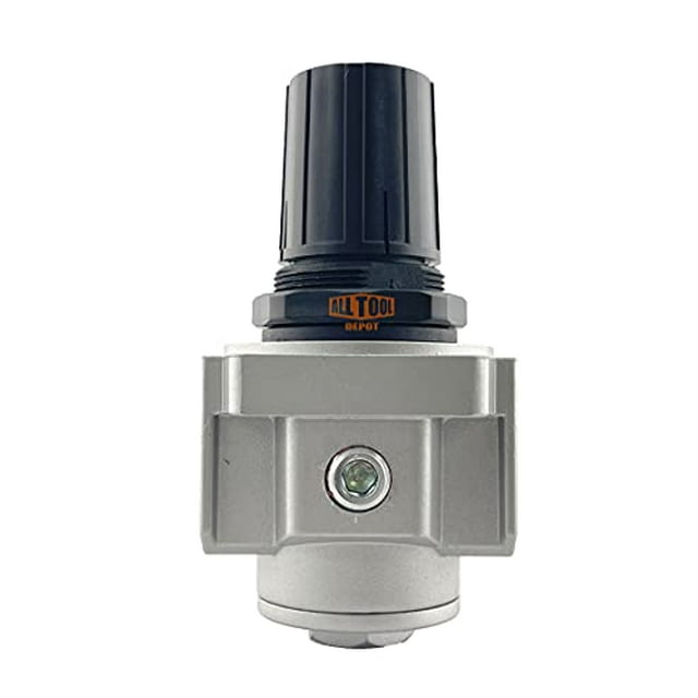1/2” NPT HEAVY DUTY In-Line Compressed Air Pressure Regulator For Air ...