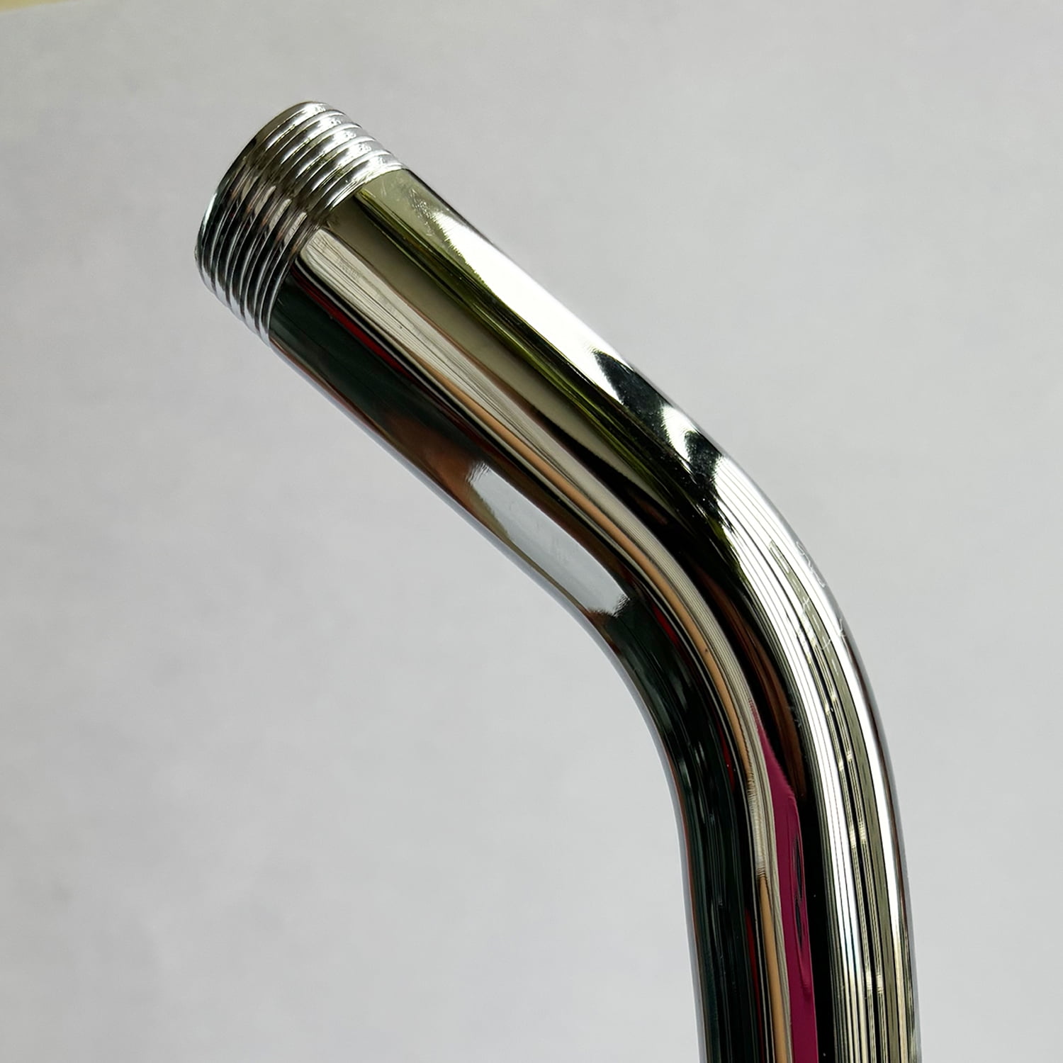 1/2 NPT Tapered Threads Shower Arm with Flange, Rain Shower Head Wall ...