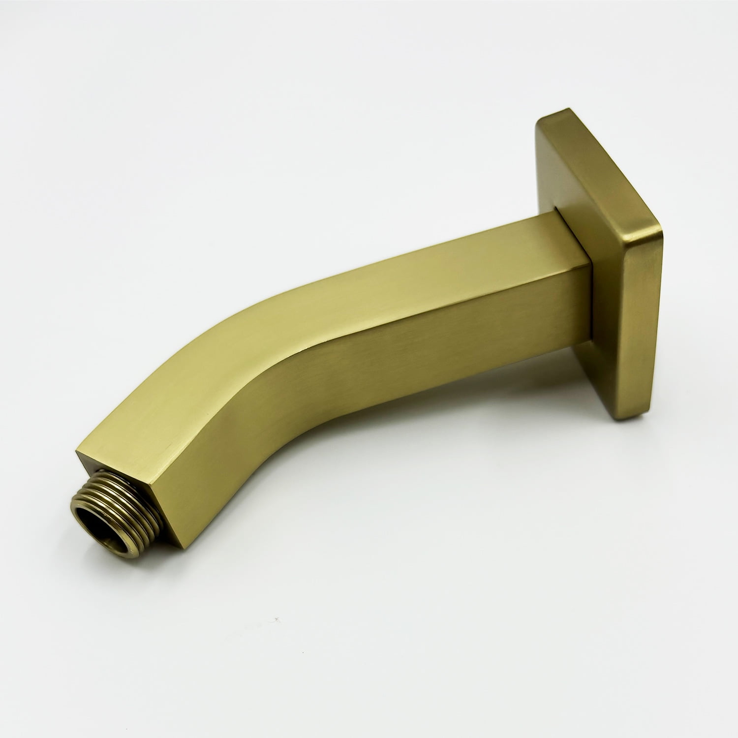 1/2 NPT Tapered Threads Shower Arm with Flange for Rain Shower Head ...