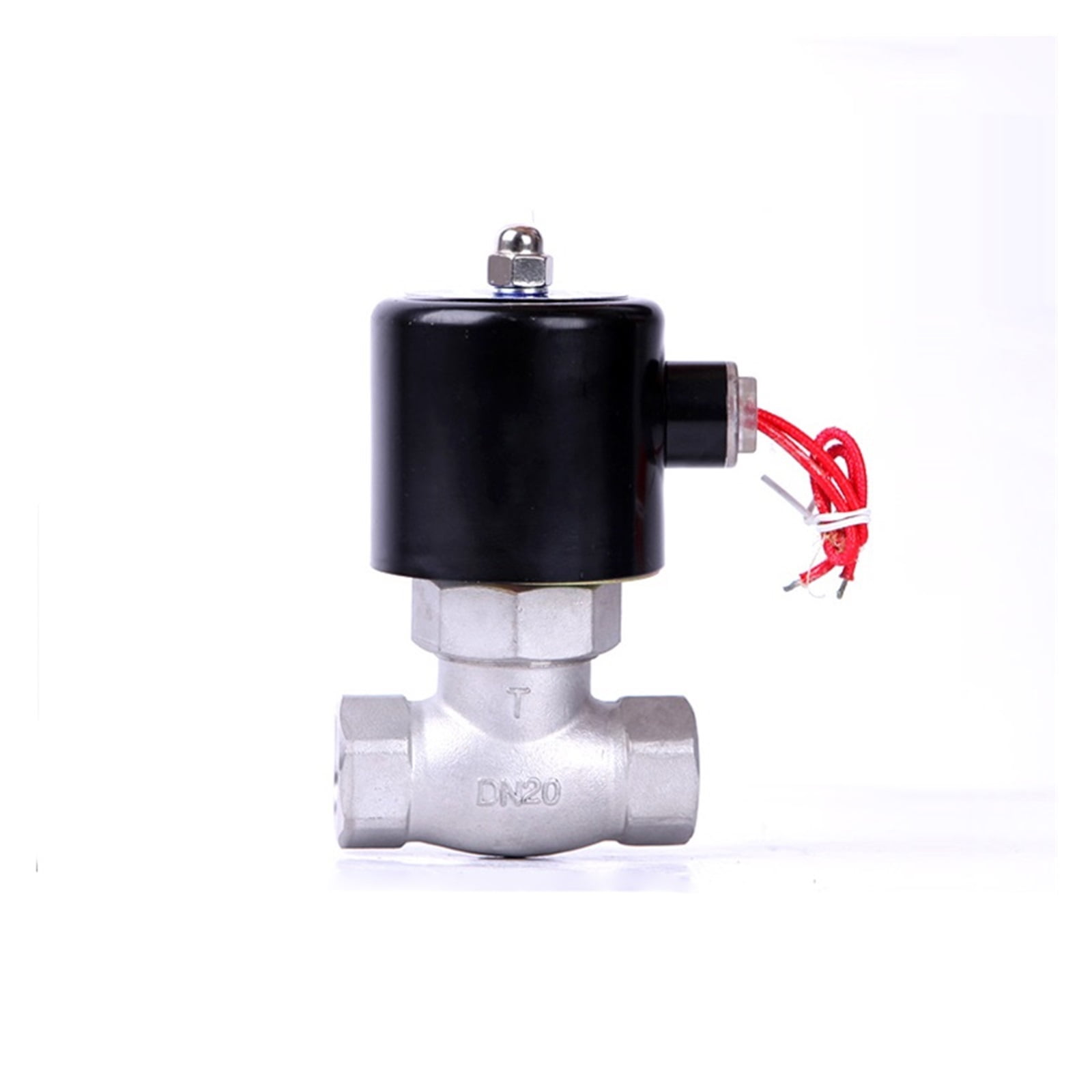 1/2" Normally Closed High Temperature Stainless Steel Steam Solenoid Valve 220 24v DN15 ...