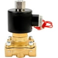 1/2" Normally Open 220 Solenoid Valve Water DN15 Normally Open Solenoid Valve 24V 12V 220V 110V ...