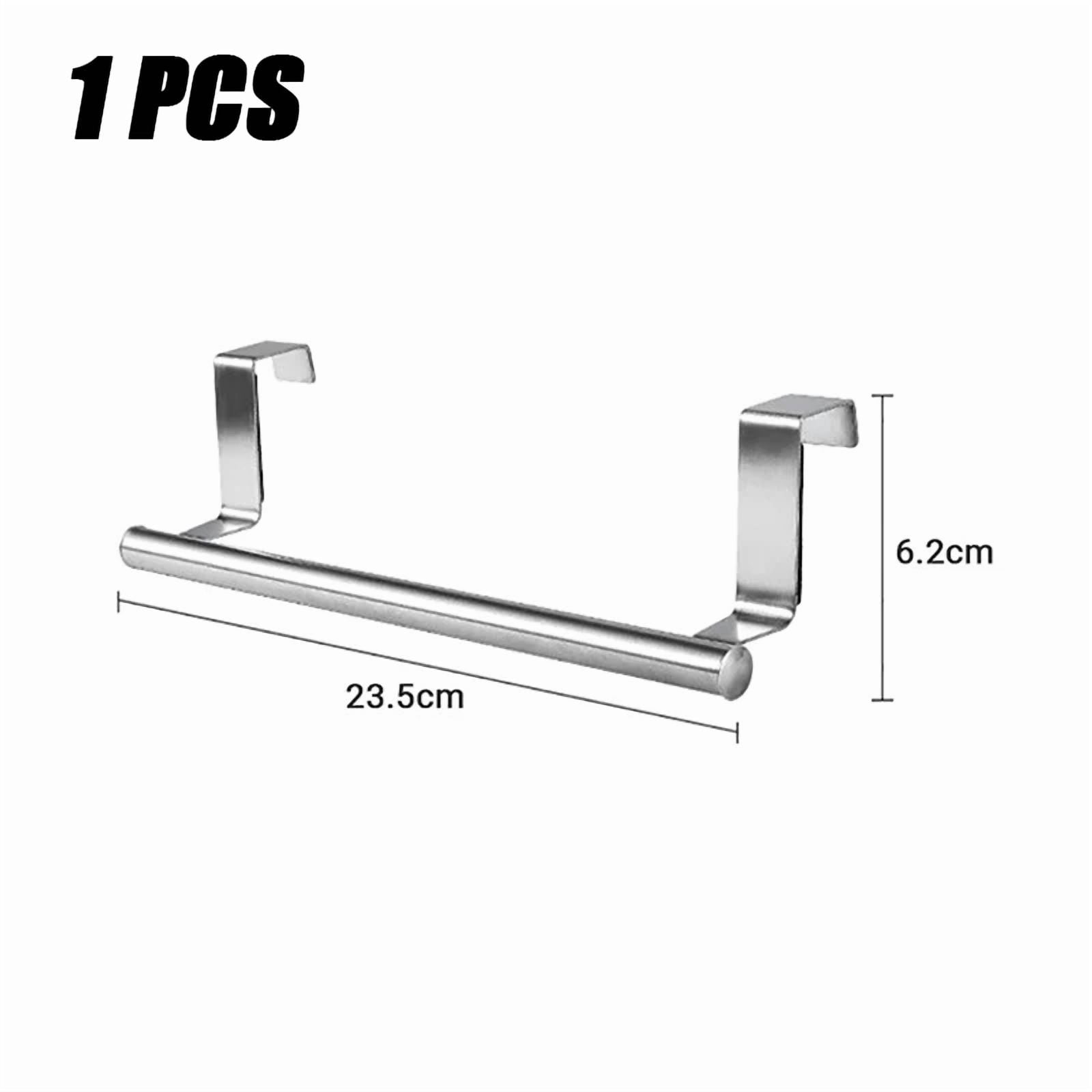 1/2 PCS Stainless Steel Towel Bar Cabinet Door Towel Hanging Bar ...