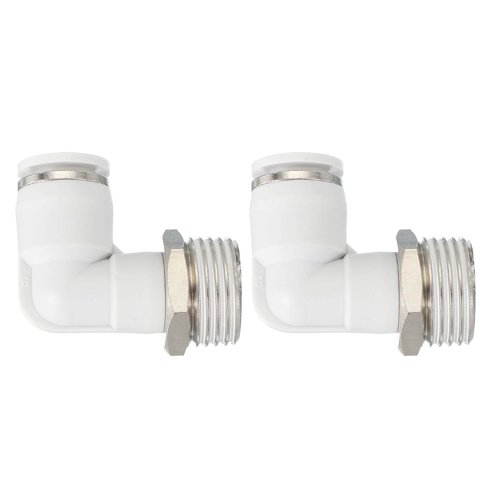 1/2"PT Push to Fitting, 2 Pack 10mm Pneumatic Air Quick Connector Male ...
